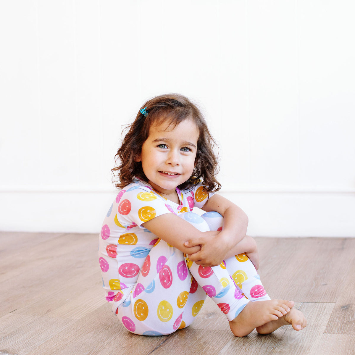 Colorful Happy Face Two-Piece Set – Little Pajama Co.